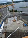 Ø.M. Fjeld støpte 1.805 kubikkmeter betong på 23,5 timer